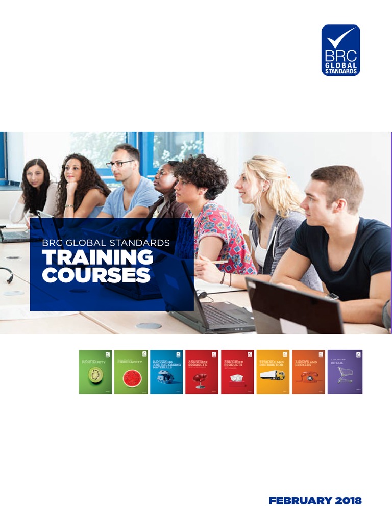 BRC Global Standards Training Catalogue | PDF | Hazard Analysis And ...