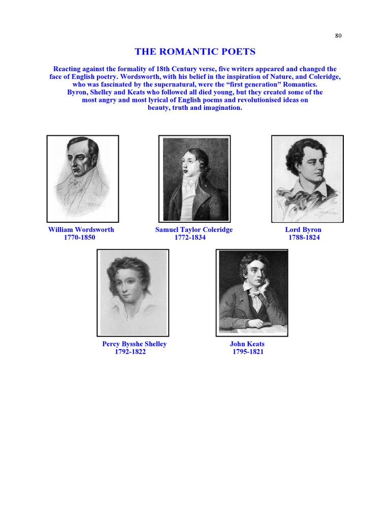 Romantic Poets & The Gothic Novel | Download Free PDF | Romanticism ...