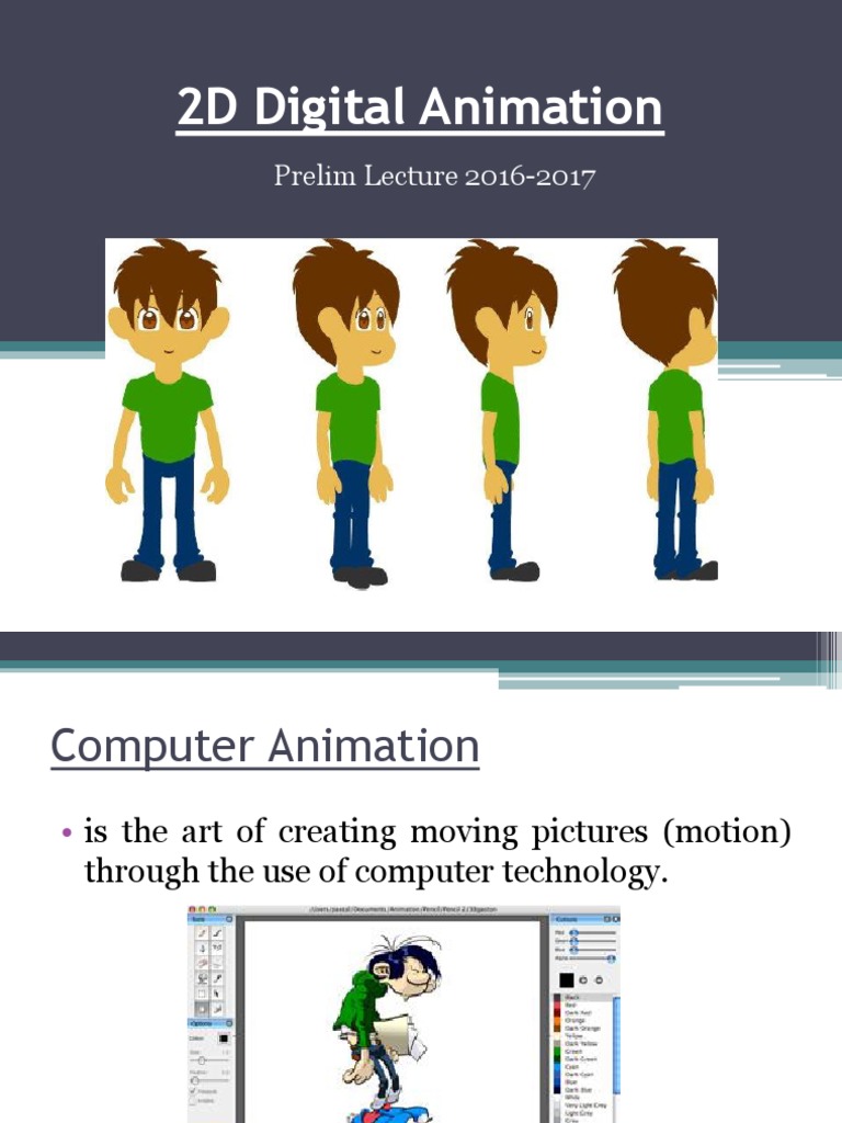 2D Digital Animation: Prelim Lecture 2016-2017 | PDF | Animation ...