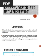 Distribution Channel Assessment Worksheet | PDF