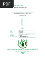 Laporan Praktikum Identifikasi Bakteri Uji Resistensi | PDF