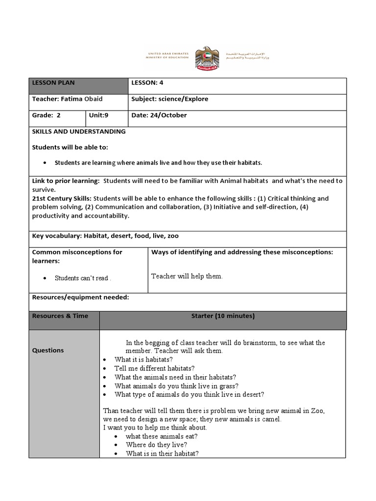 Lesson Plan2 | PDF | Lesson Plan | Education Theory