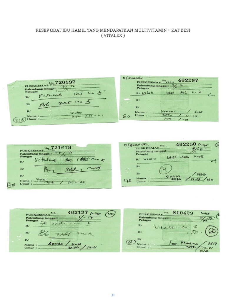Obat Vitalex untuk Ibu Hamil | PDF