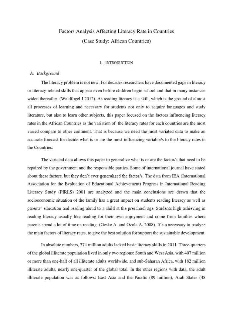 Paper Literasi Comeback Stronger | PDF | Literacy | Correlation And ...