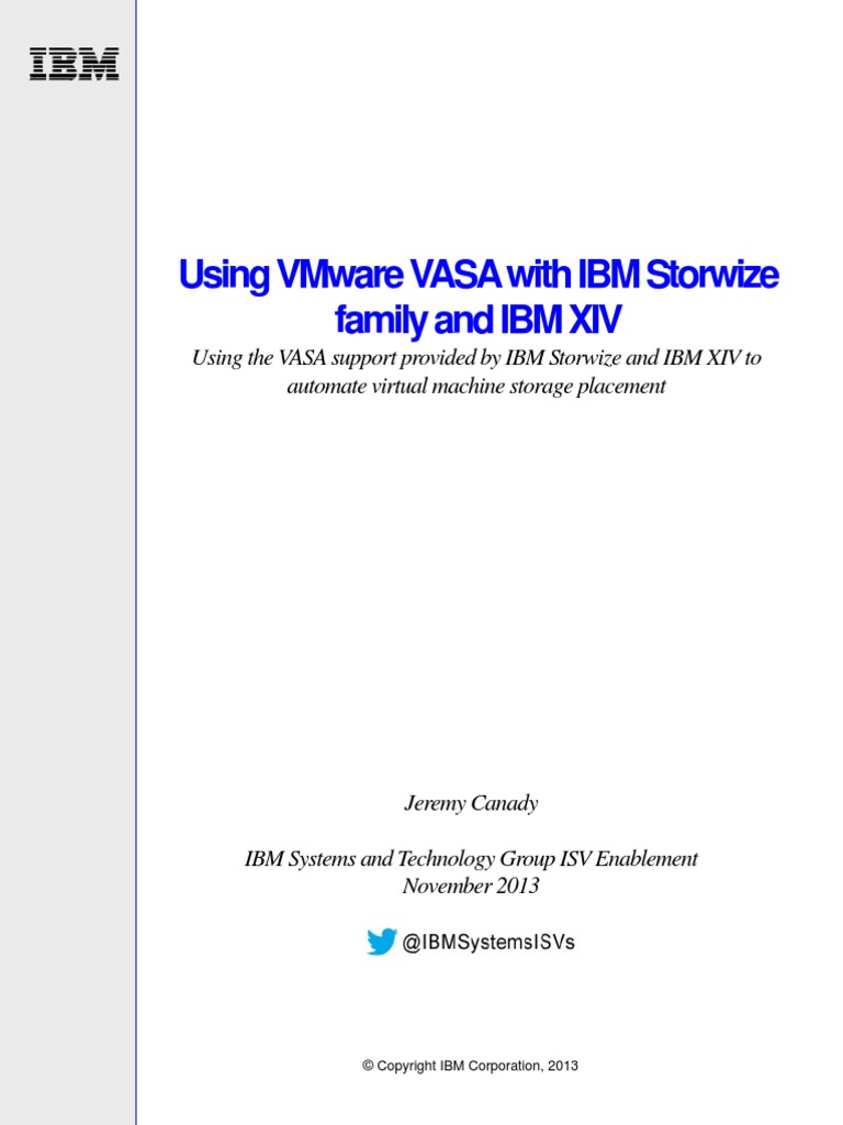 FortiGate - Using VMWare VASA With IBM Storwize Family and IBM XIV ...