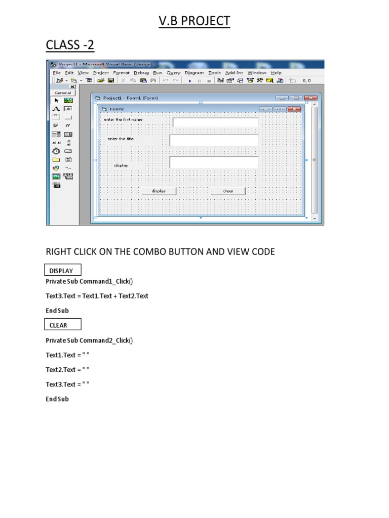 VB PROJECT New Edit Tusar | PDF | Information Technology Management | System Software