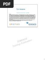 Temenos T24 Media Subroutine Guide | PDF | Parameter (Computer Programming) | Subroutine