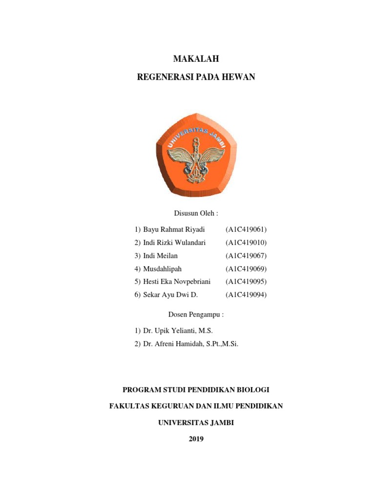 Regenerasi Hewan: Proses dan Tahapan Regenerasi pada Berbagai Jenis ...
