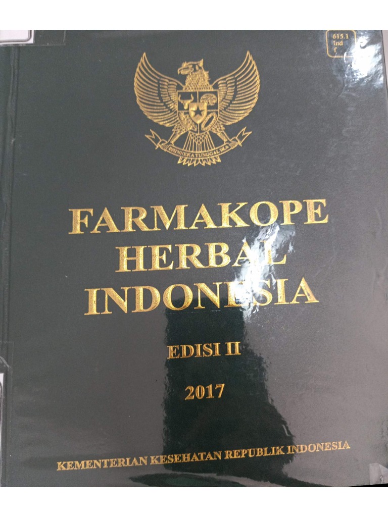 Farmakope Herbal Indonesia Edisi II (2017) PDF | PDF