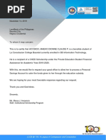 Request Letter For Benchmarking | PDF | Wellness