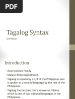 Tagalog Suffixes | PDF | Verb | Noun
