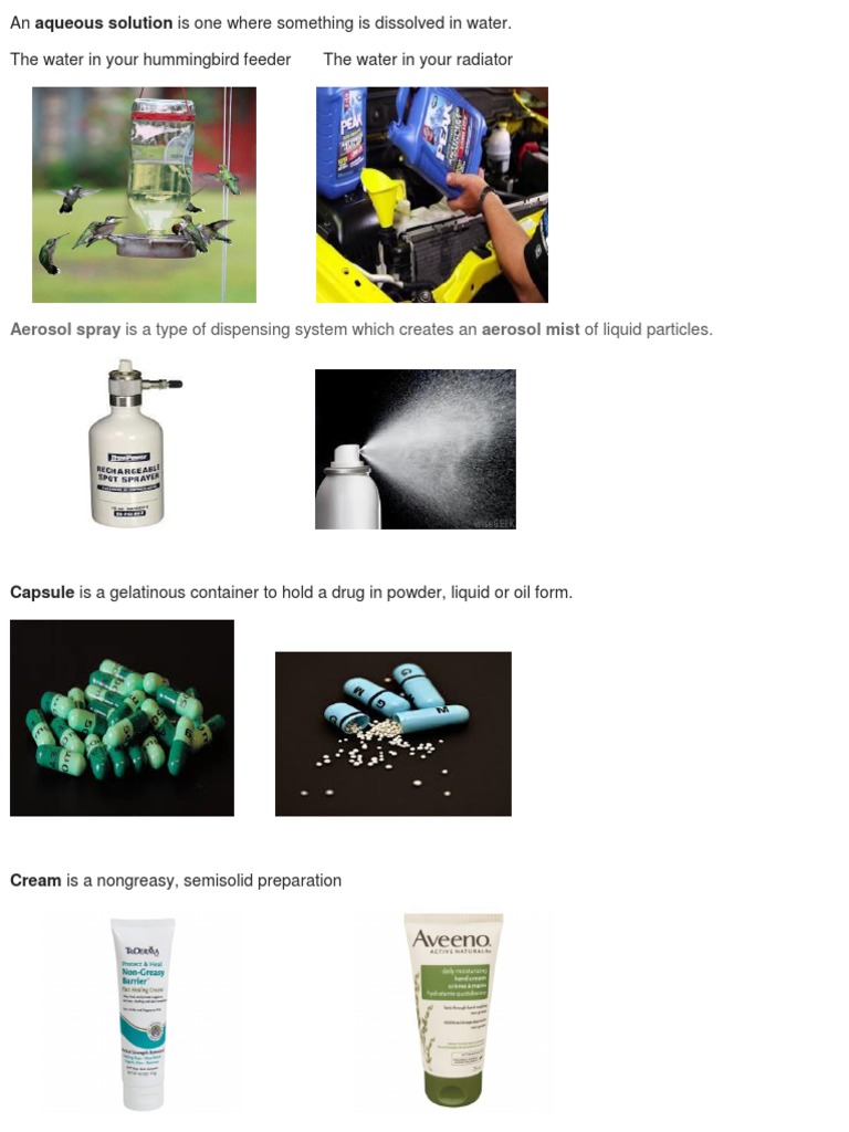 Is A Type of Dispensing System Which Creates An of Liquid Particles | PDF