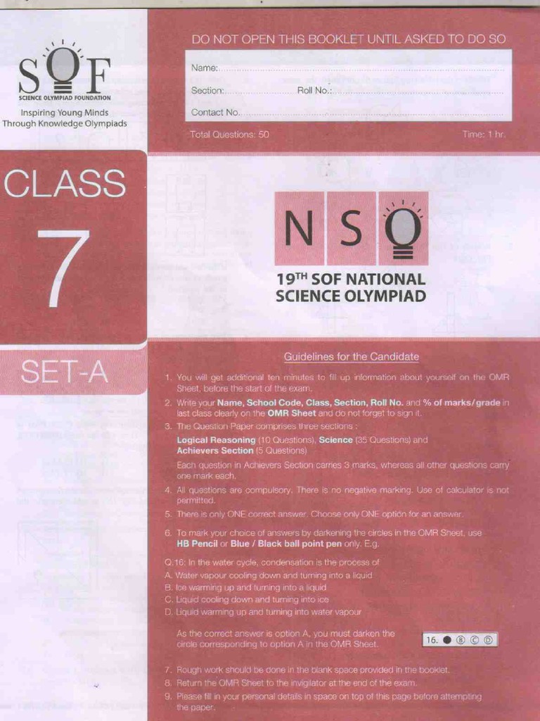 7.nso Class 7 PDF | PDF
