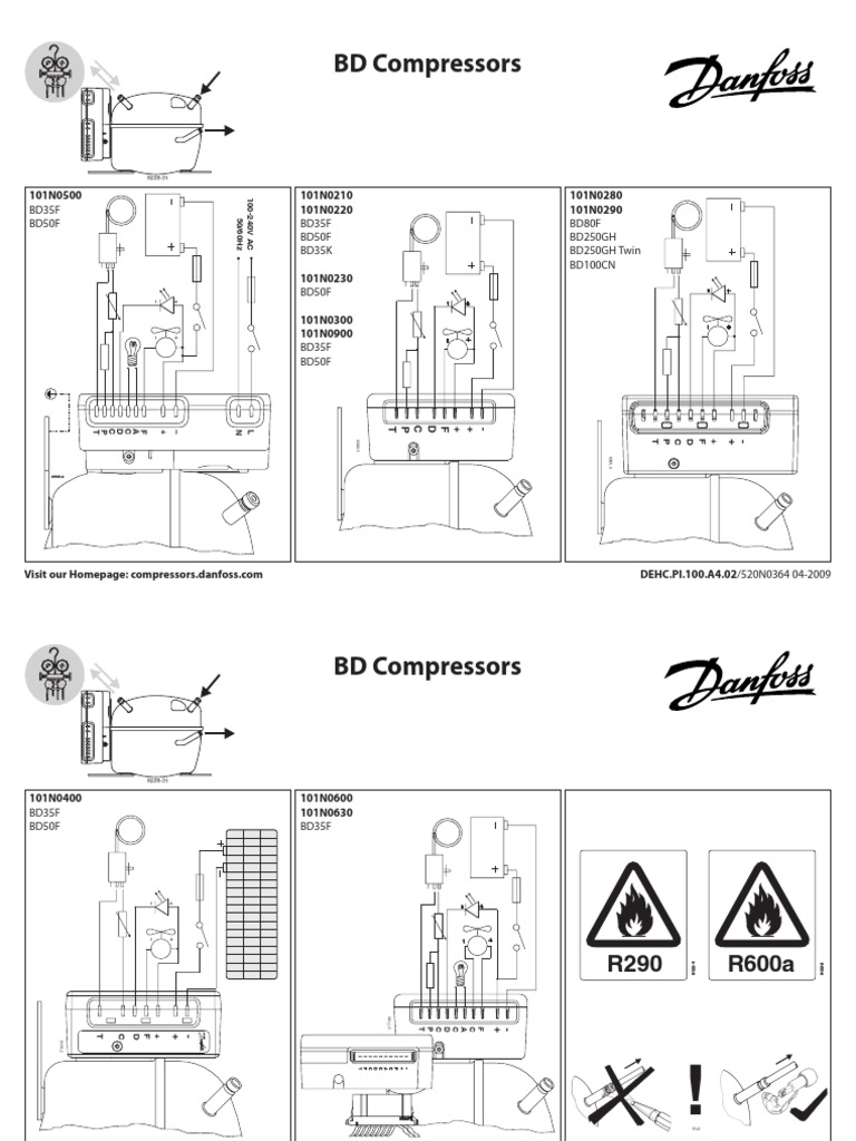 BD Compressors: 101N0210 101N0220 101N0280 101N0290 101N0500 | PDF