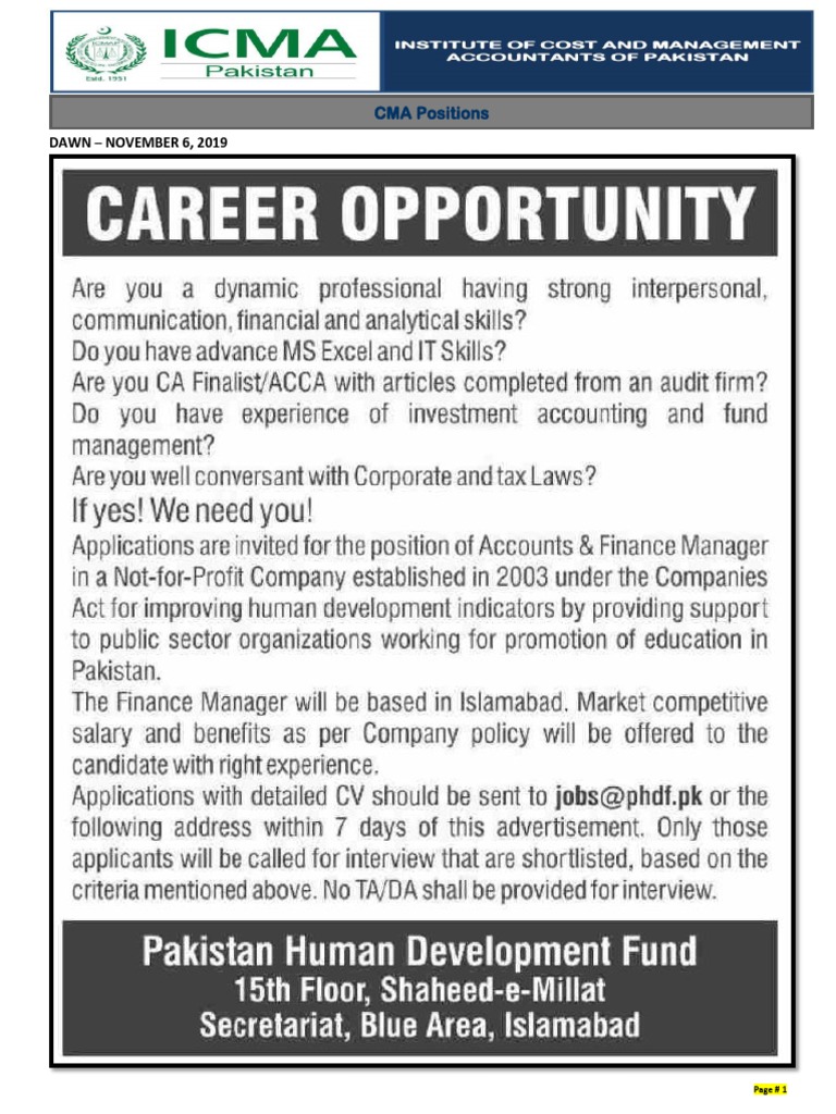 CMA Positions: Dawn - November 6, 2019 | PDF | Business | Finance ...