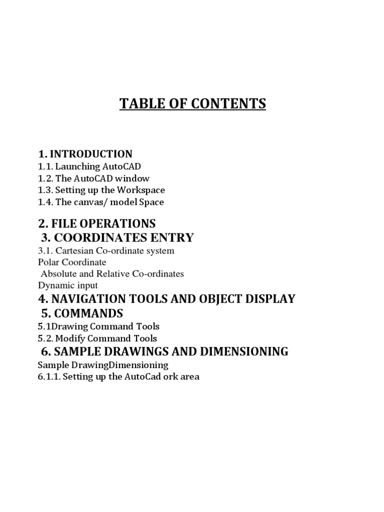 Autocad Project Report | Download Free PDF | Circle | Icon (Computing)