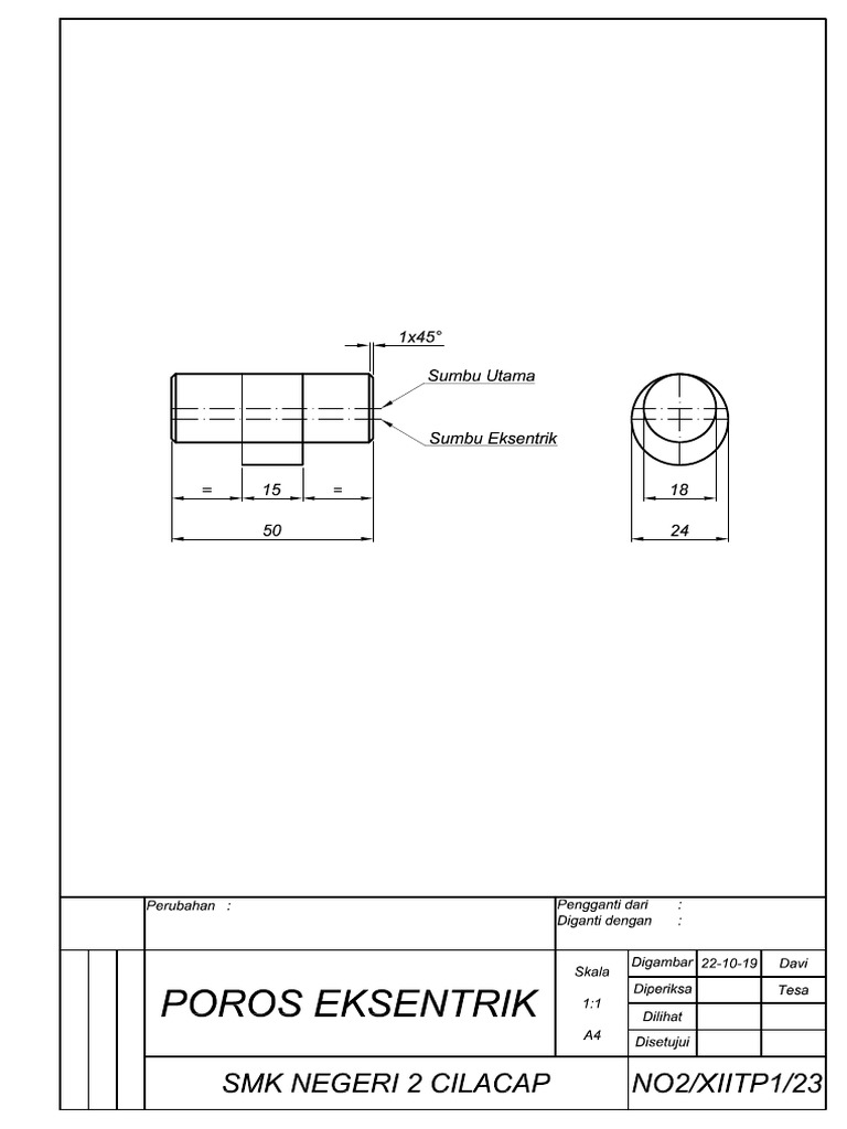 Poros Eksentrik PDF | PDF
