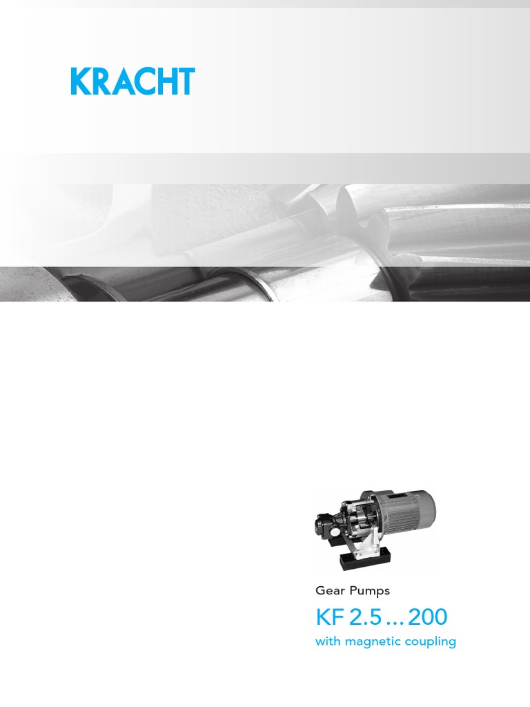 KF2.5-200 - With-M-C - GB - 03-15 KRACHT Bomba PDF | PDF | Bearing ...