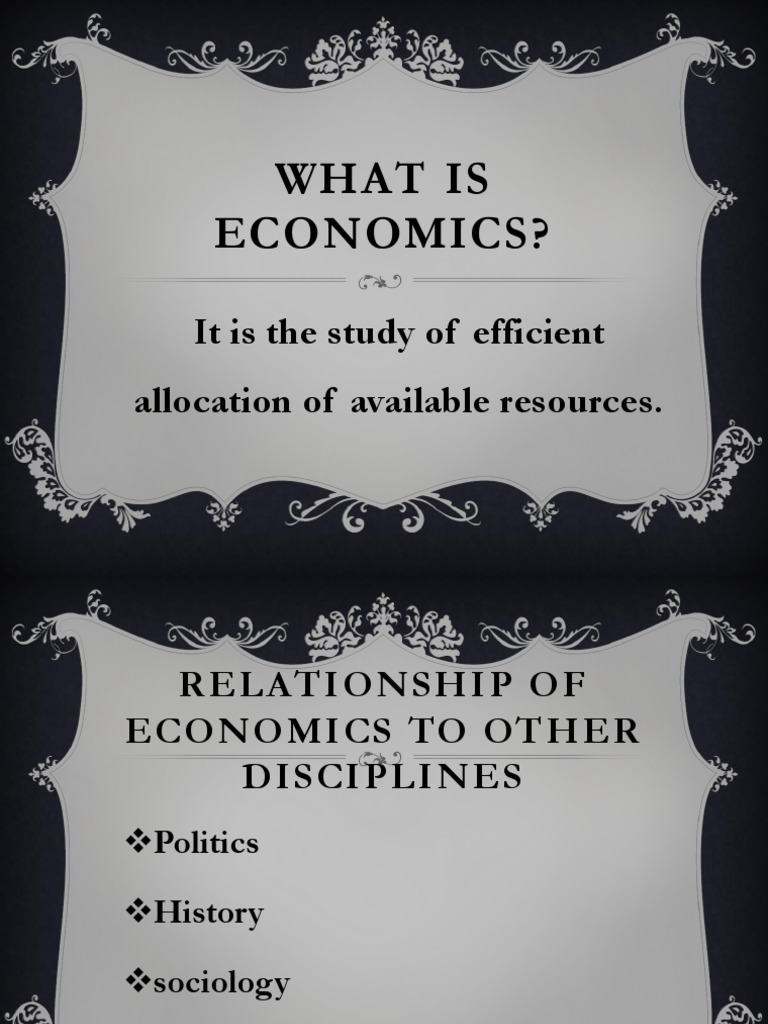 An Introduction to Economics: Branches, Schools of Thought and Key ...
