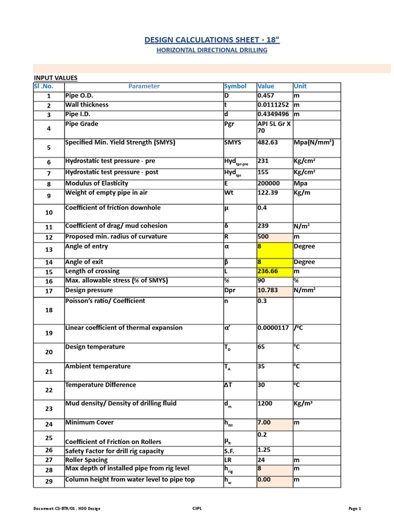 HDD Calculation - CH 15 | PDF | Force | Stress (Mechanics)