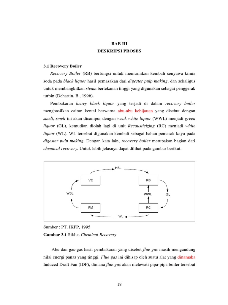 Bab III KP (Recovery Boiler) | PDF