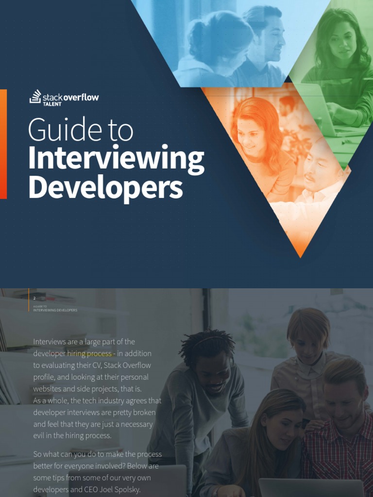 Guide To Interviewing Developers | PDF | Subroutine | Interview