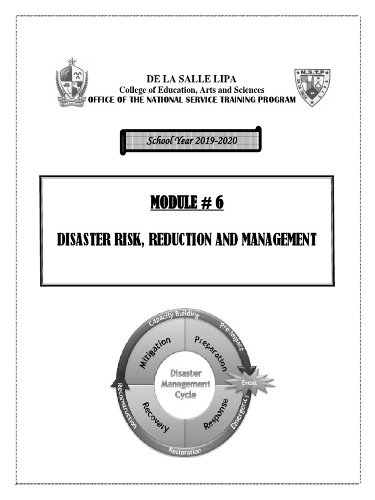 1920 Module 6 DRRM | PDF | Hazards | Tsunami