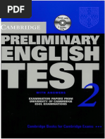 Answer Sheet KET 2020 | PDF