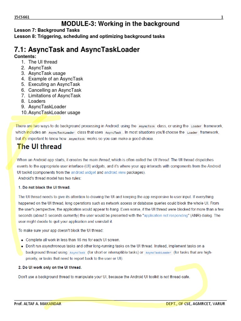 Mobile Application Development | PDF | Computing | Information And ...
