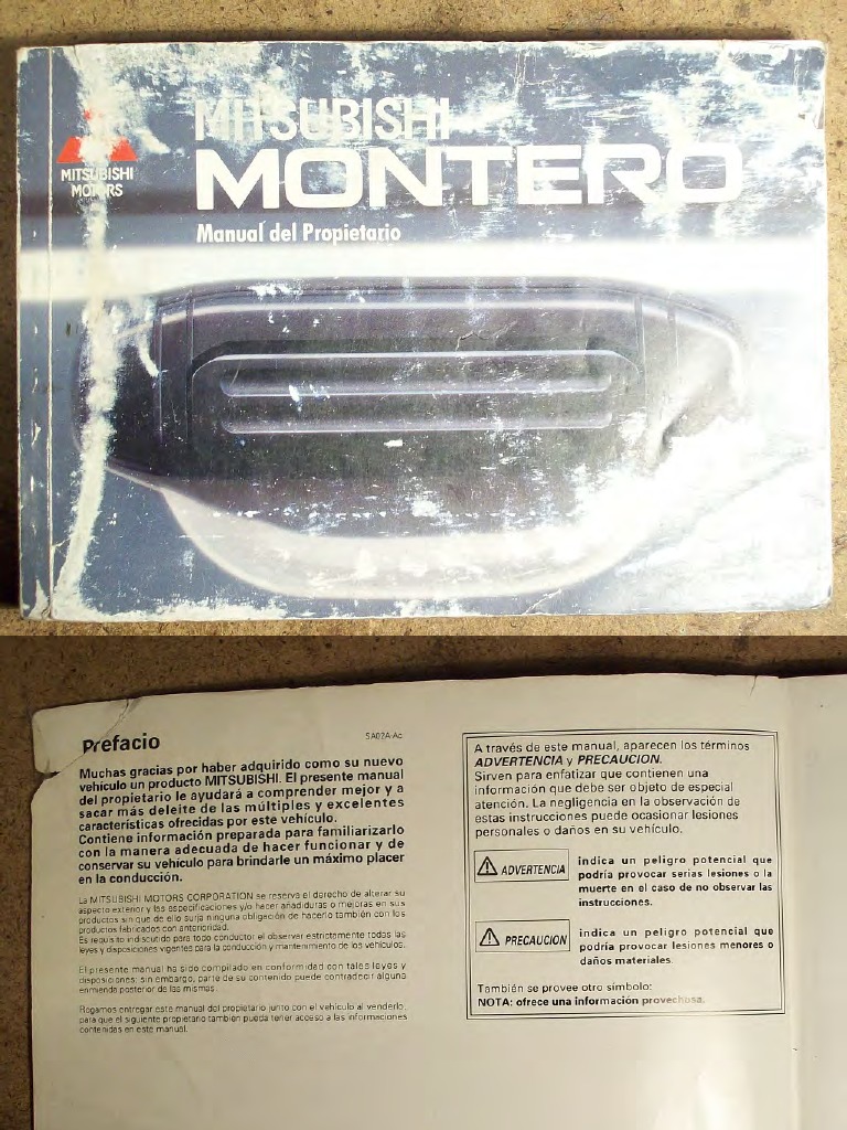 2019-09-04T16!47!37 - Manual Mitsubishi Montero | PDF