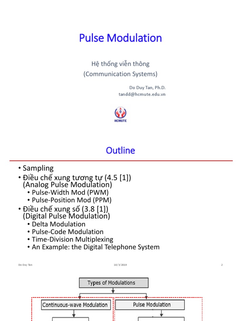 Pulse Modulation | Download Free PDF | Sampling (Signal Processing) | Digital Signal