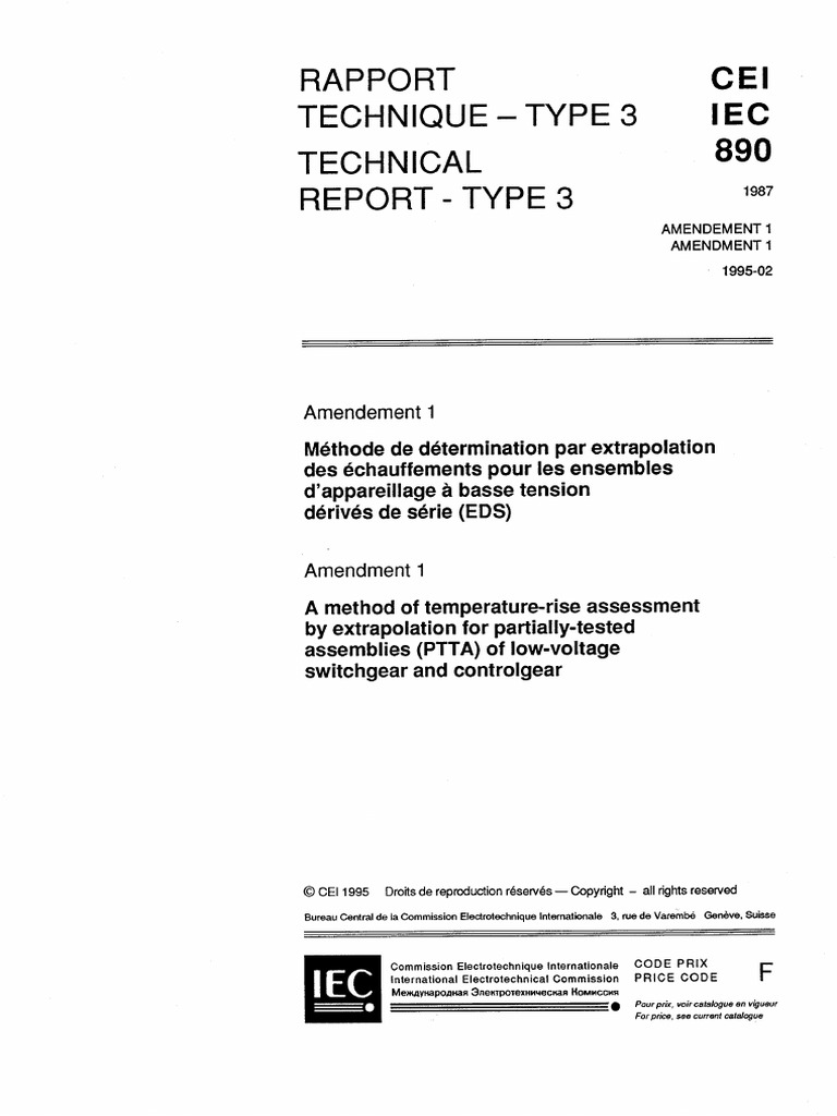 Norma IEC 60890 | PDF