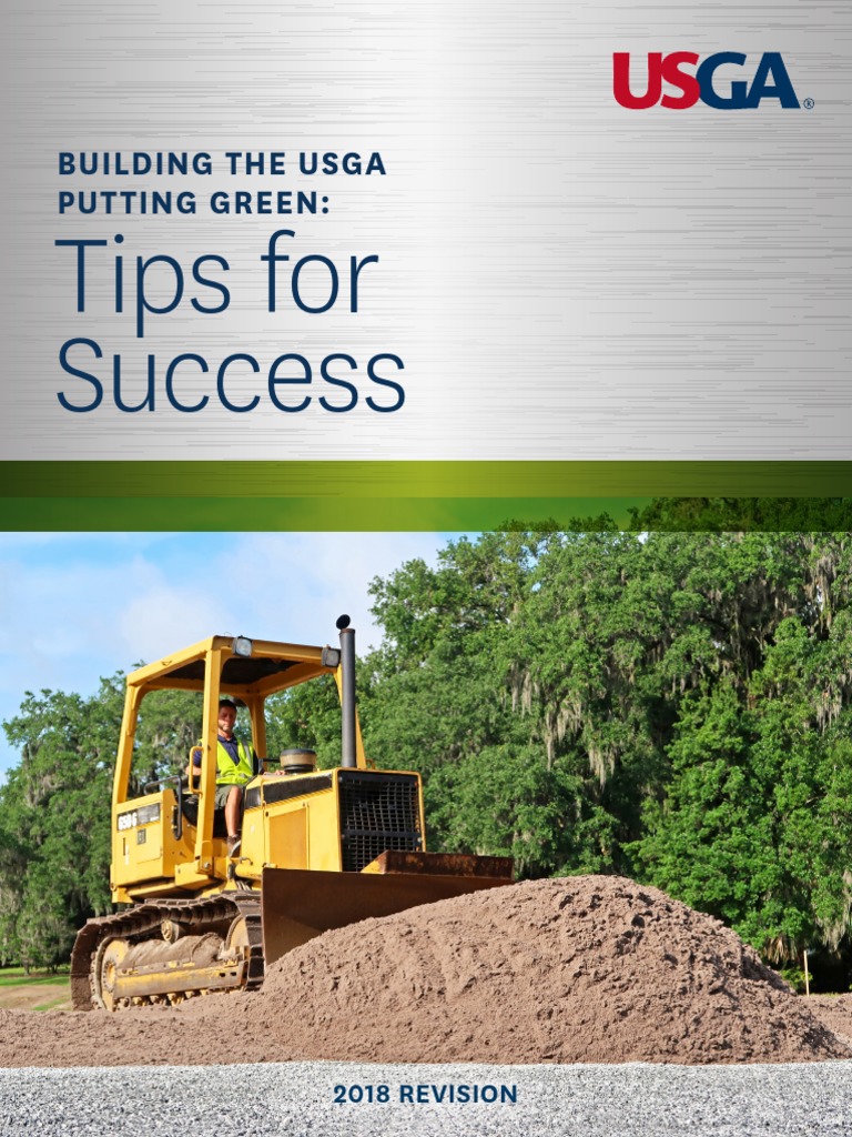 Tips For Success: Building The Usga Putting Green | PDF | Golf Course ...