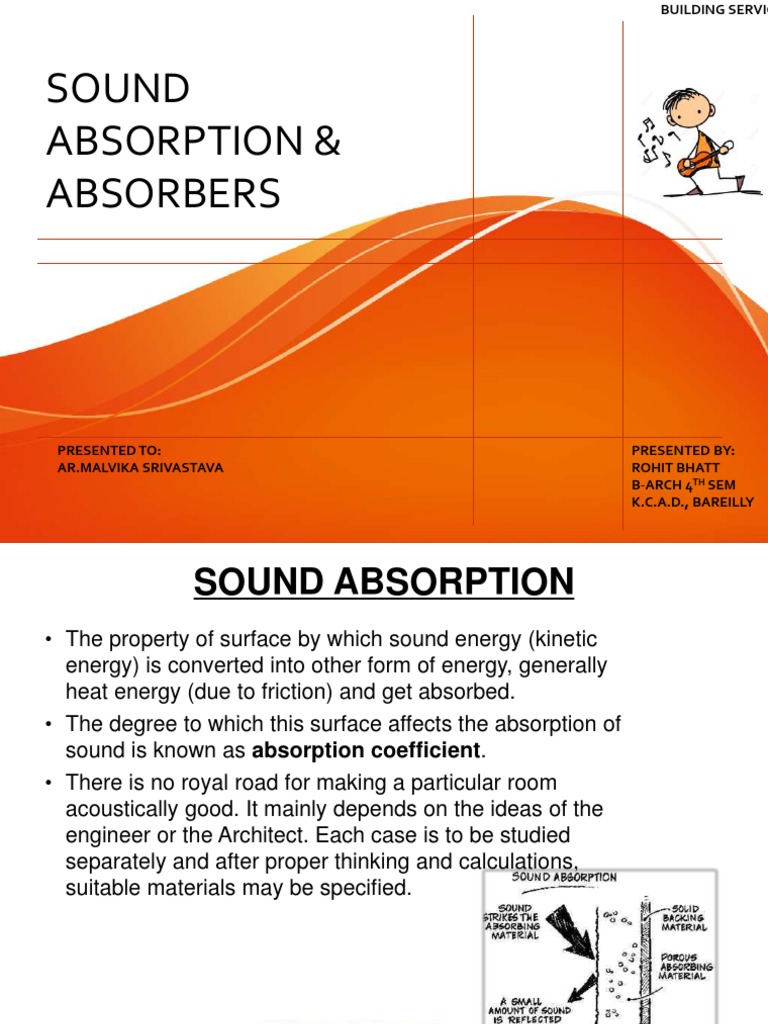 BUILDING SOUND ABSORPTION MATERIALS | PDF | Plaster | Building Insulation