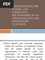 School-Community Integration Strategies | PDF | Community | Teachers