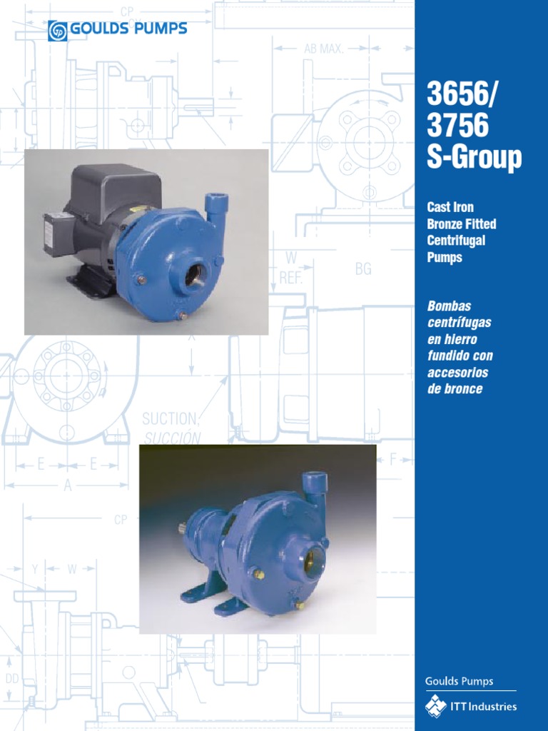 Bombas Goulds Pumps | PDF | Átomos | Materiales de construcción