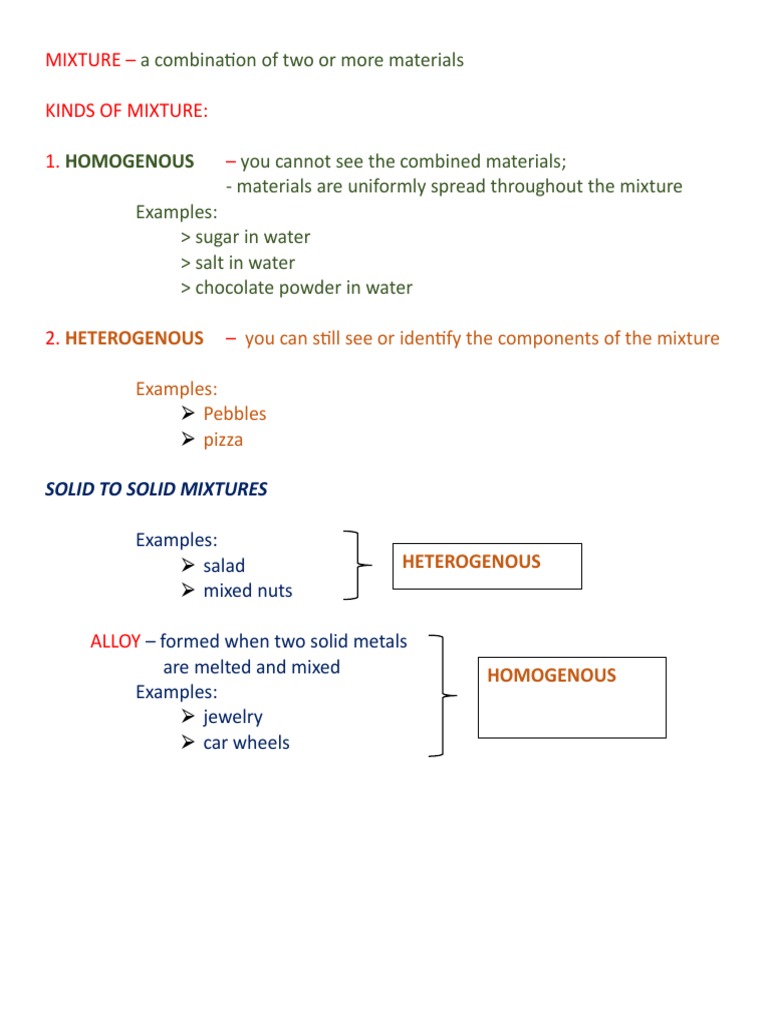 GRADE 4 SCIENCE Chap 2 Lesson 1-3 | PDF | Mixture | Over The Counter Drug