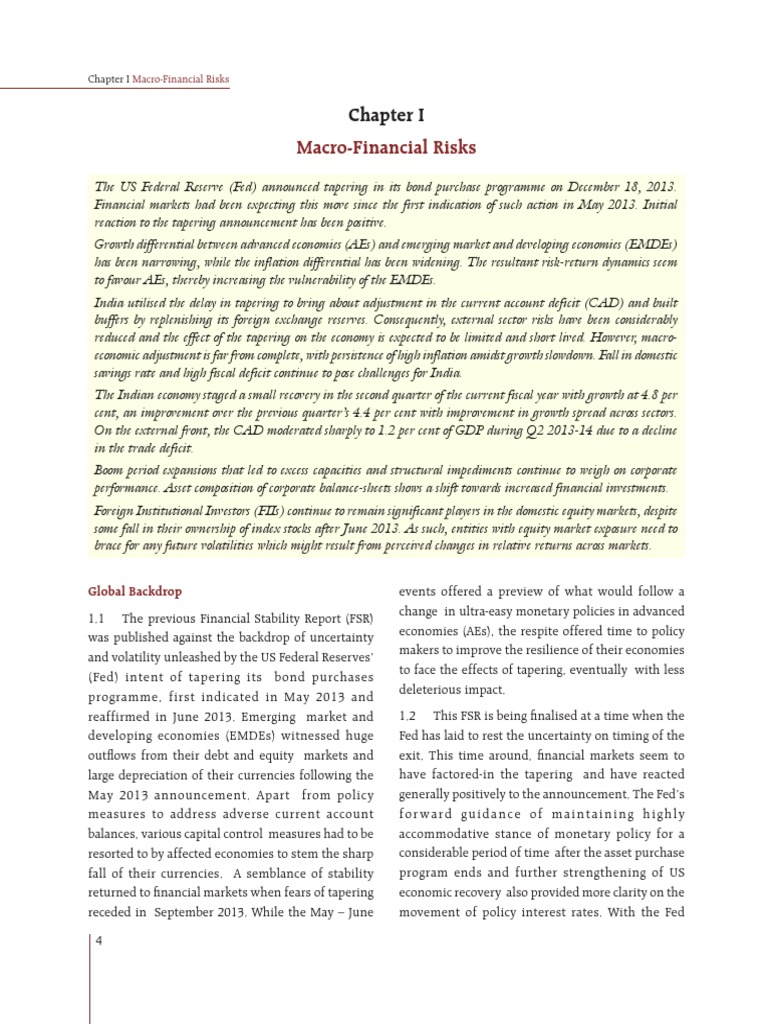 Navigating Macroeconomic Risks: An Analysis of Financial Stability ...
