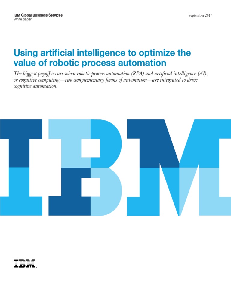 Using Artificial Intelligence To Optimize Pdf Pdf Automation