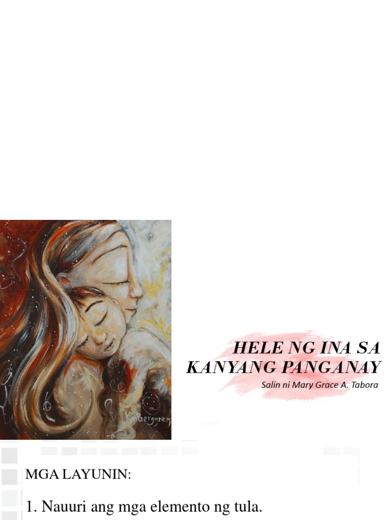 Hele NG Ina Sa Kanyang Panganay | PDF