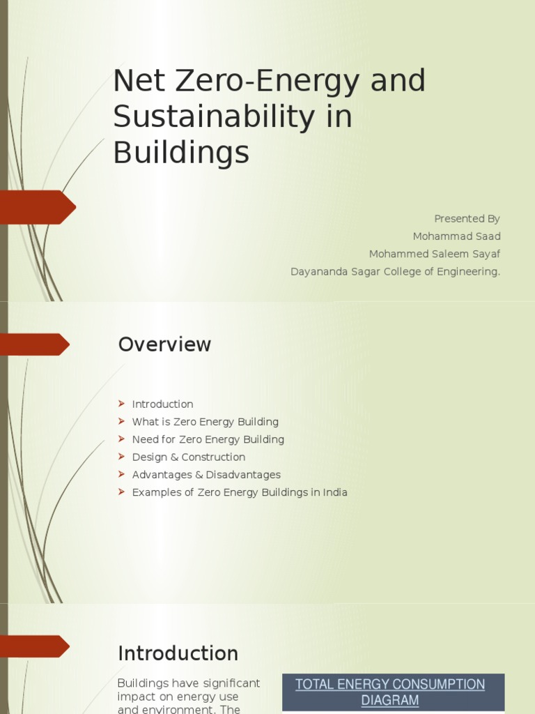 Zero Net Energy Buildings | PDF | Solar Power | Greenhouse Gas
