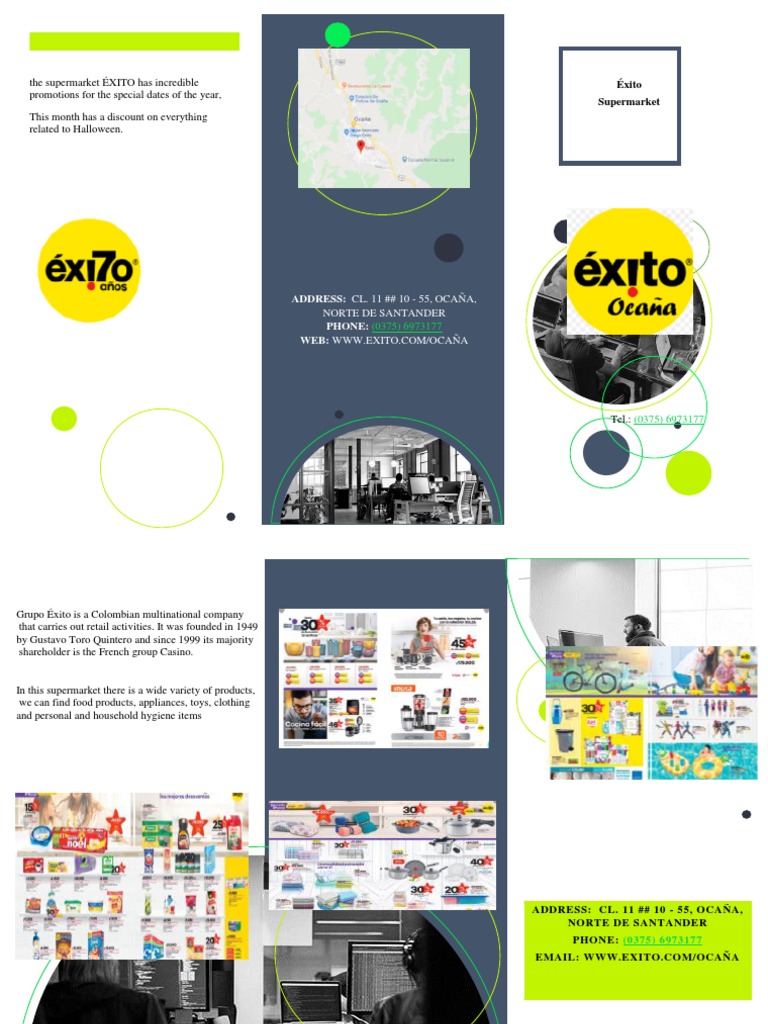 Halloween Discounts at Éxito Supermarket | PDF