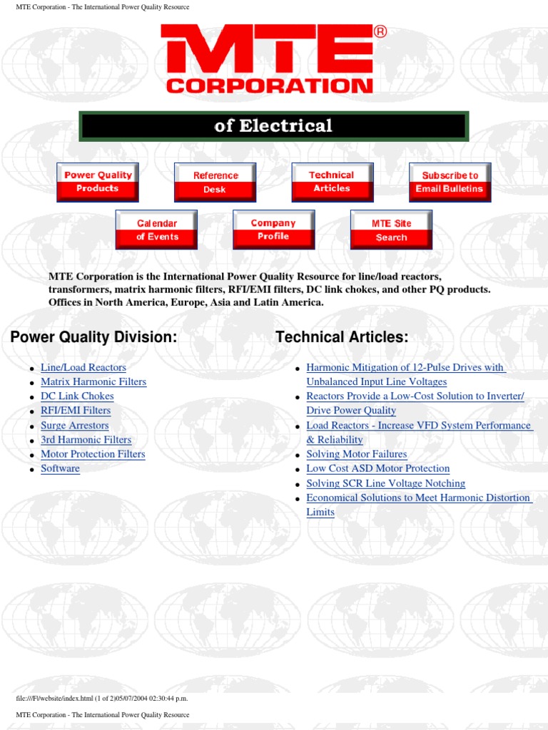 MTE | PDF | Rectifier | Power Inverter