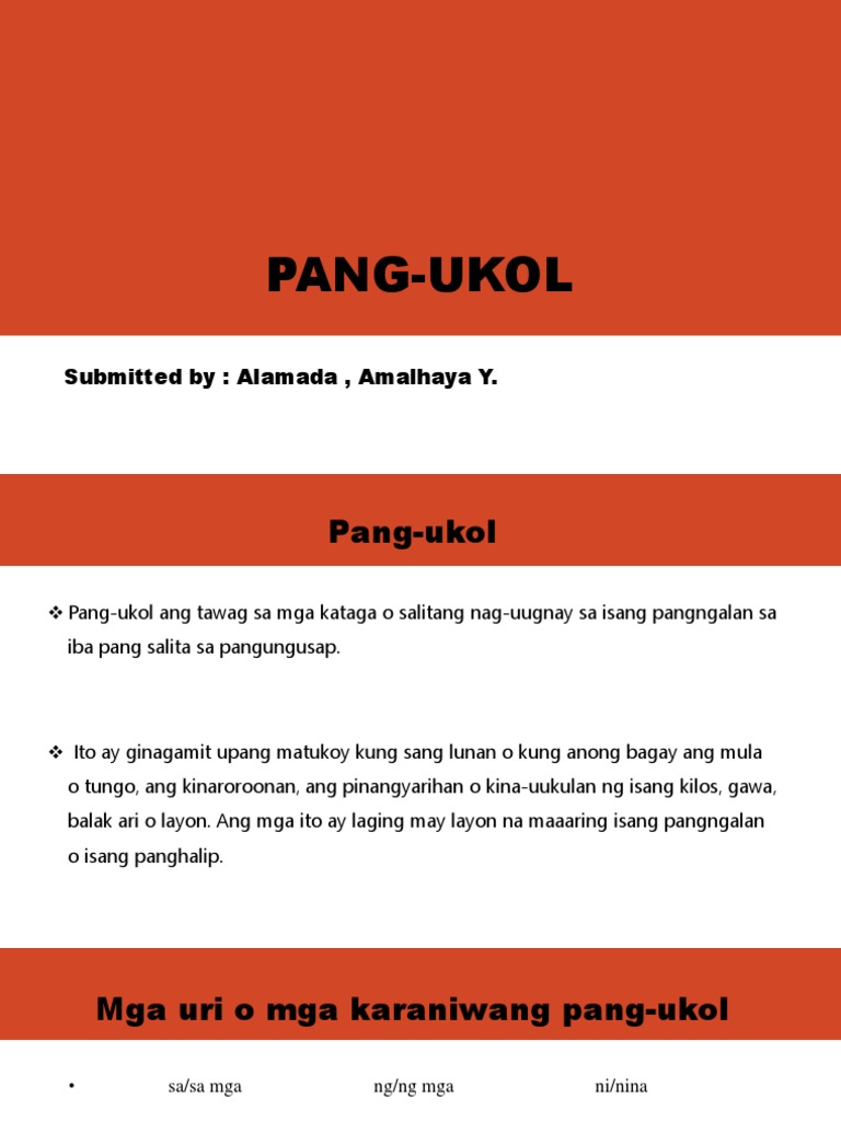 Pang Ukol | PDF