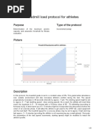 YMCA Submaximal Cycle Test Protocol | PDF | Physical Exercise | Physiology