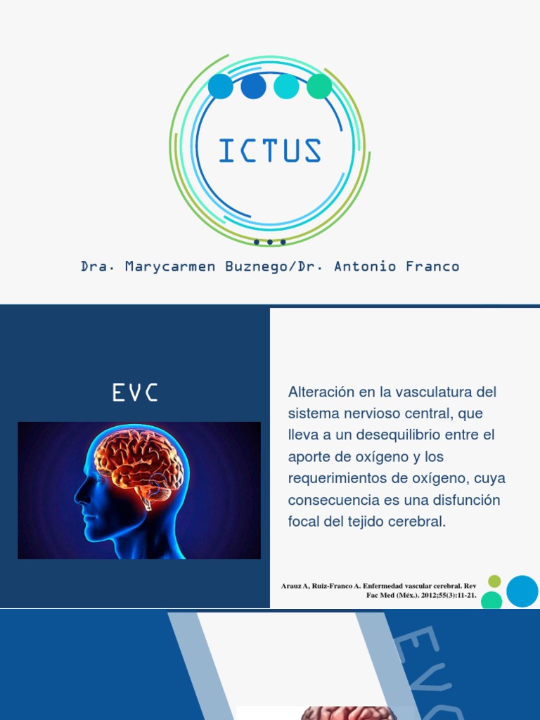 Ictus | PDF | Carrera | Isquemia