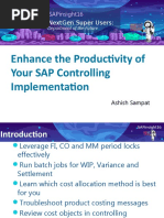 CK44 Delete Costing Run | PDF | Cost | Information Technology