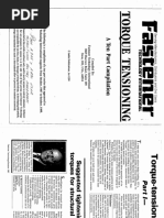 Torque-Tension Relationship For ASTM A574 Socket Head Cap Screws | PDF ...