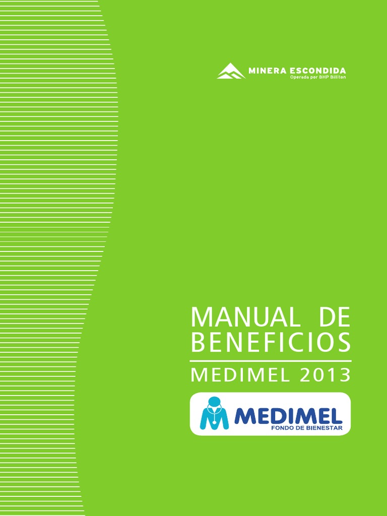 Manual de Beneficios Medimel 2013 | PDF | Hospital | Farmacia
