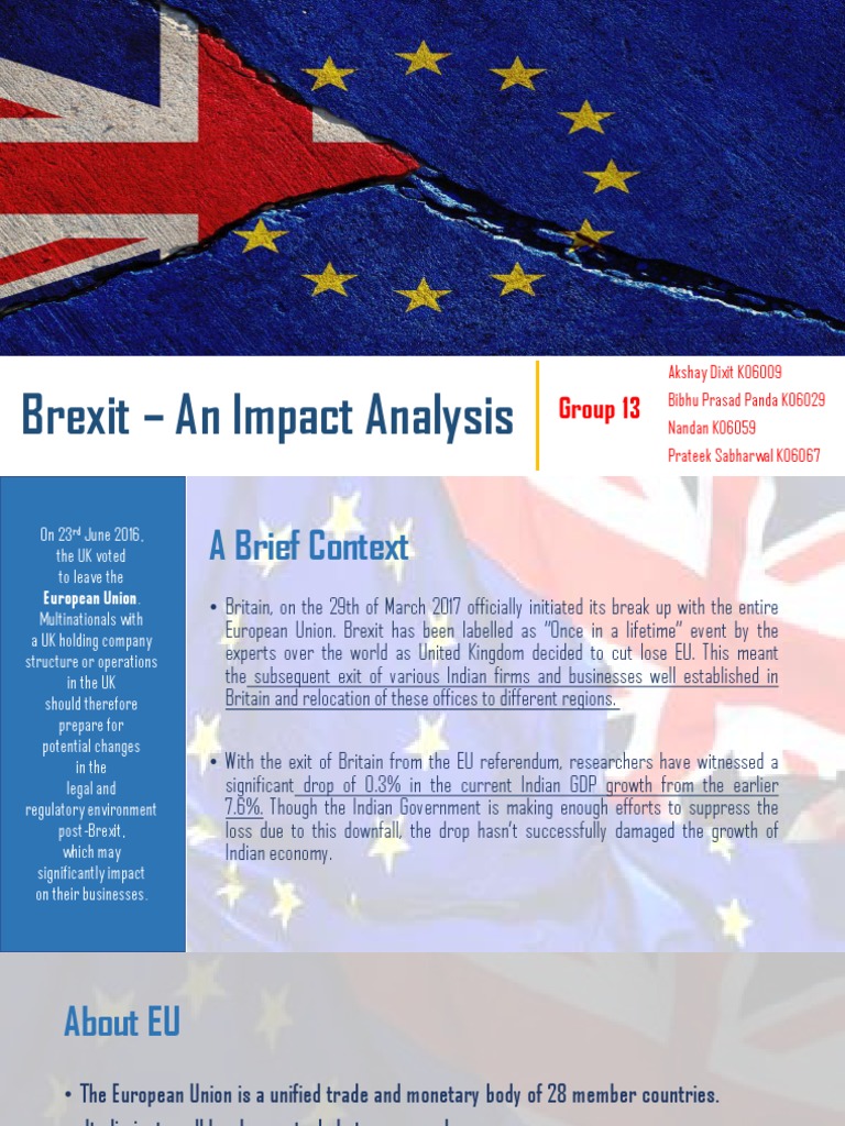 Brexit and Its Implications | PDF | Brexit | United Kingdom